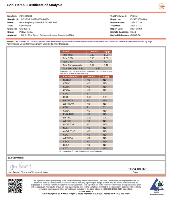 Xite Soft Chews 30mg (Blue Raspberry) - The Joint Stop